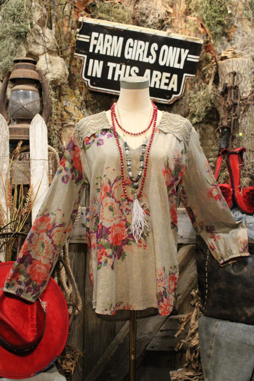Berkeley Stone Rose Blouse – Farm Girls Fancy Frills