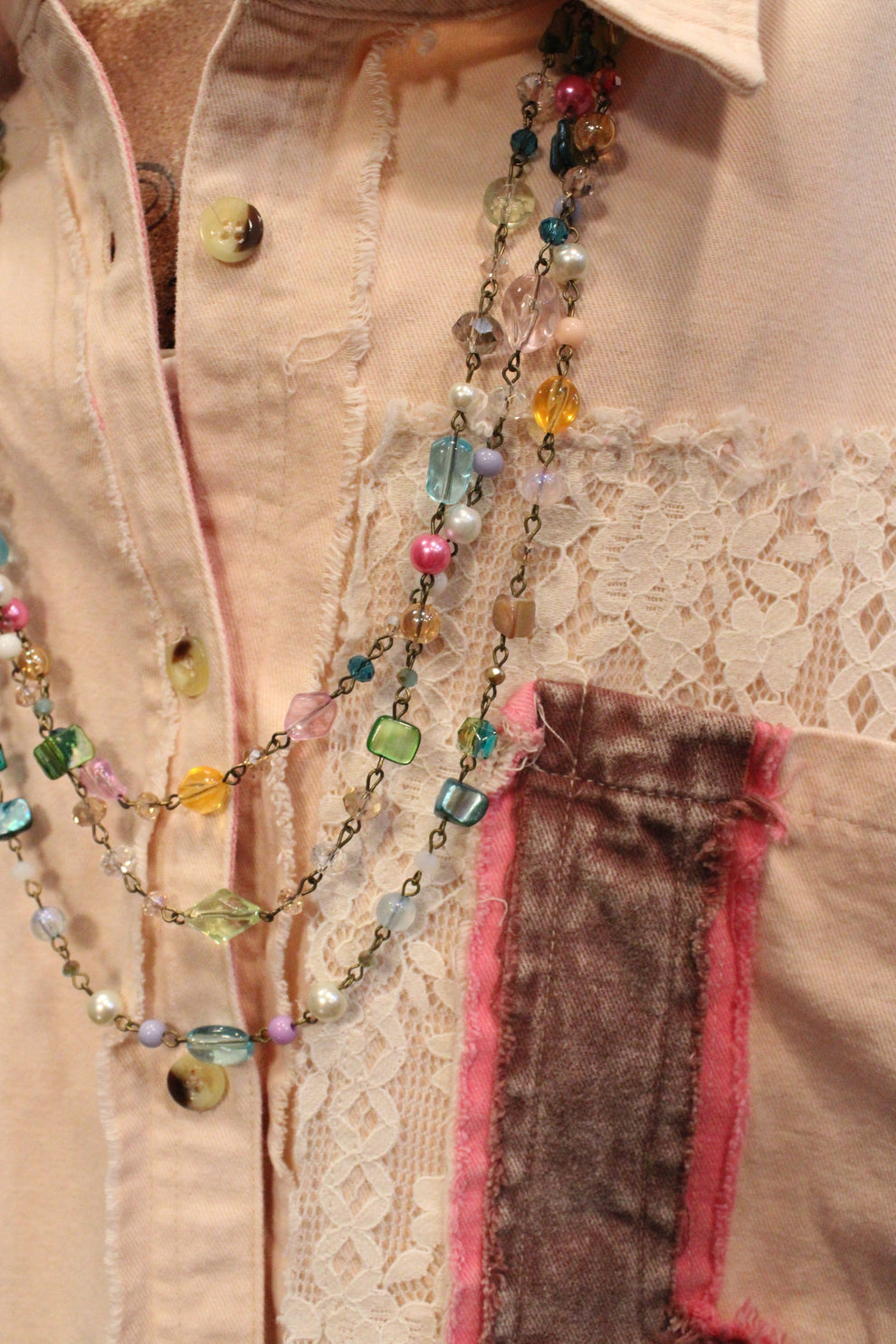 Blushing Bloom Button-Up – Farm Girls Fancy Frills