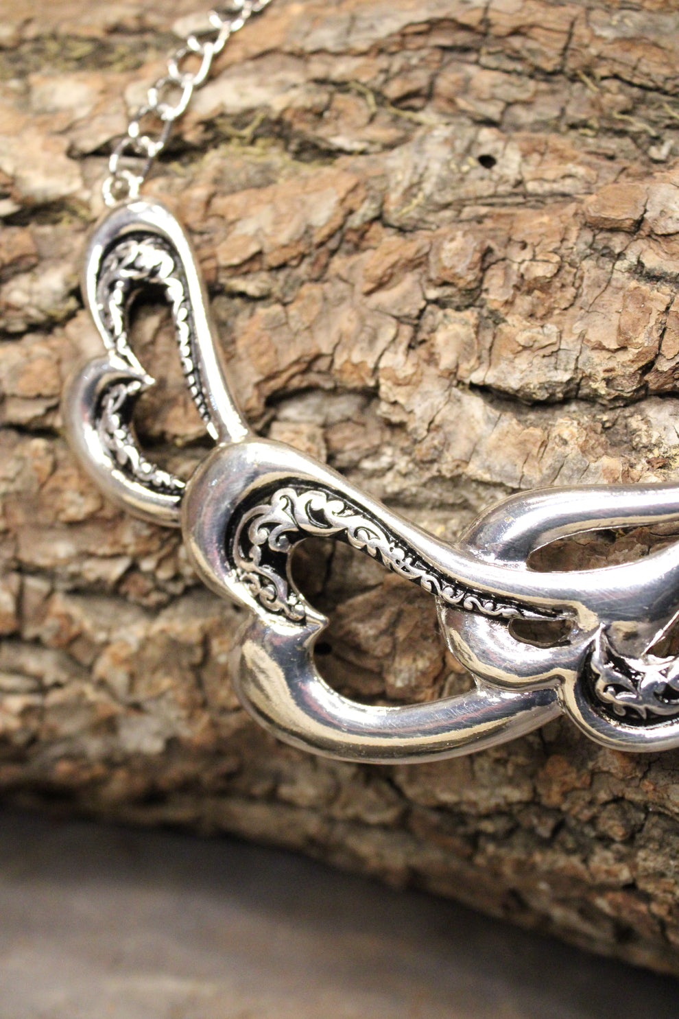 Endless Love Silver Necklace – Farm Girls Fancy Frills