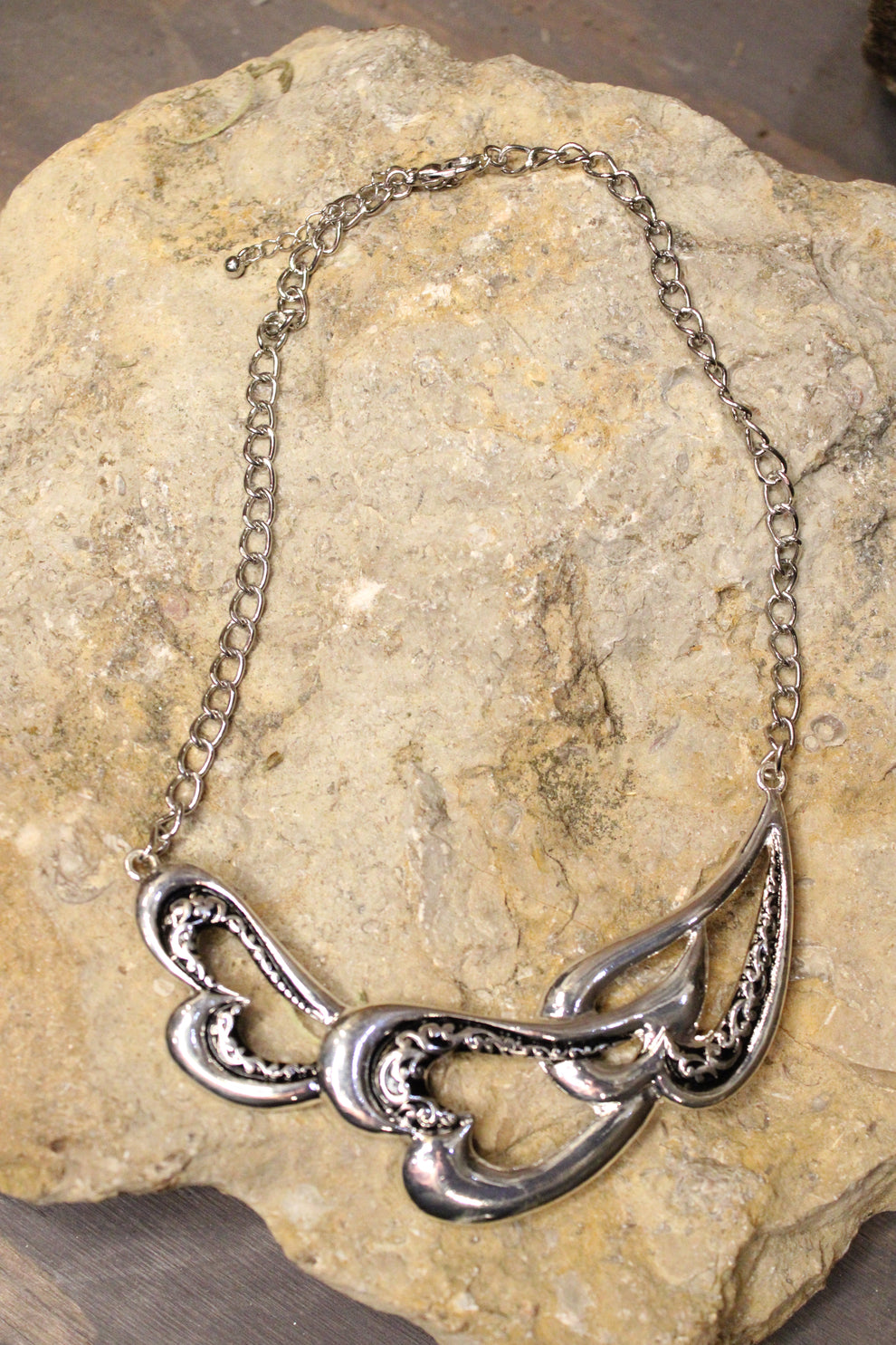 Endless Love Silver Necklace – Farm Girls Fancy Frills