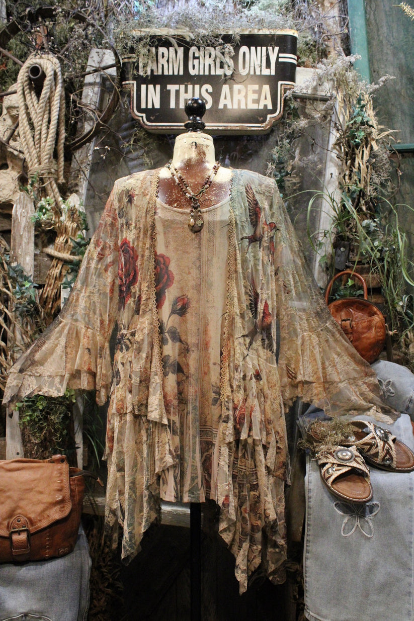 Outlaw Vintage Bird Cardigan – Farm Girls Fancy Frills