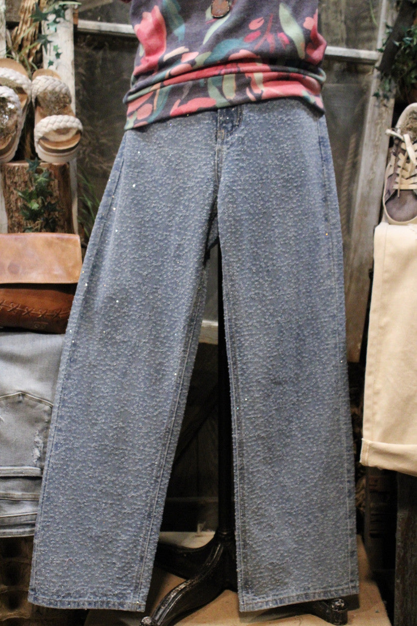 Glitzy Denim Jeans – Farm Girls Fancy Frills