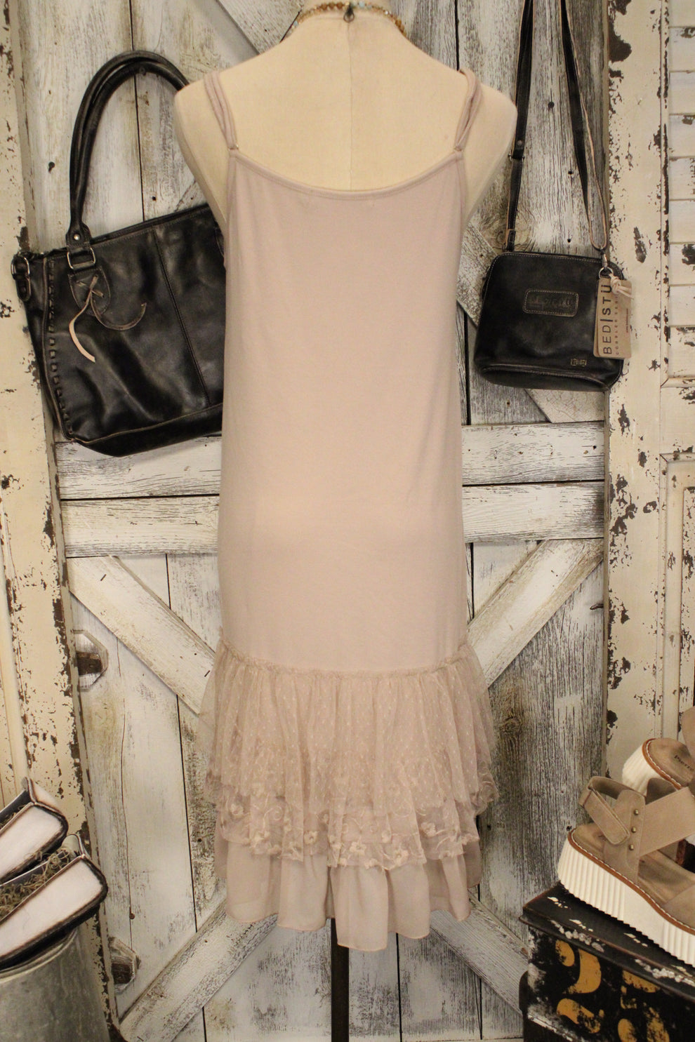 Lovely Layers Taupe Dress Extender – Farm Girls Fancy Frills