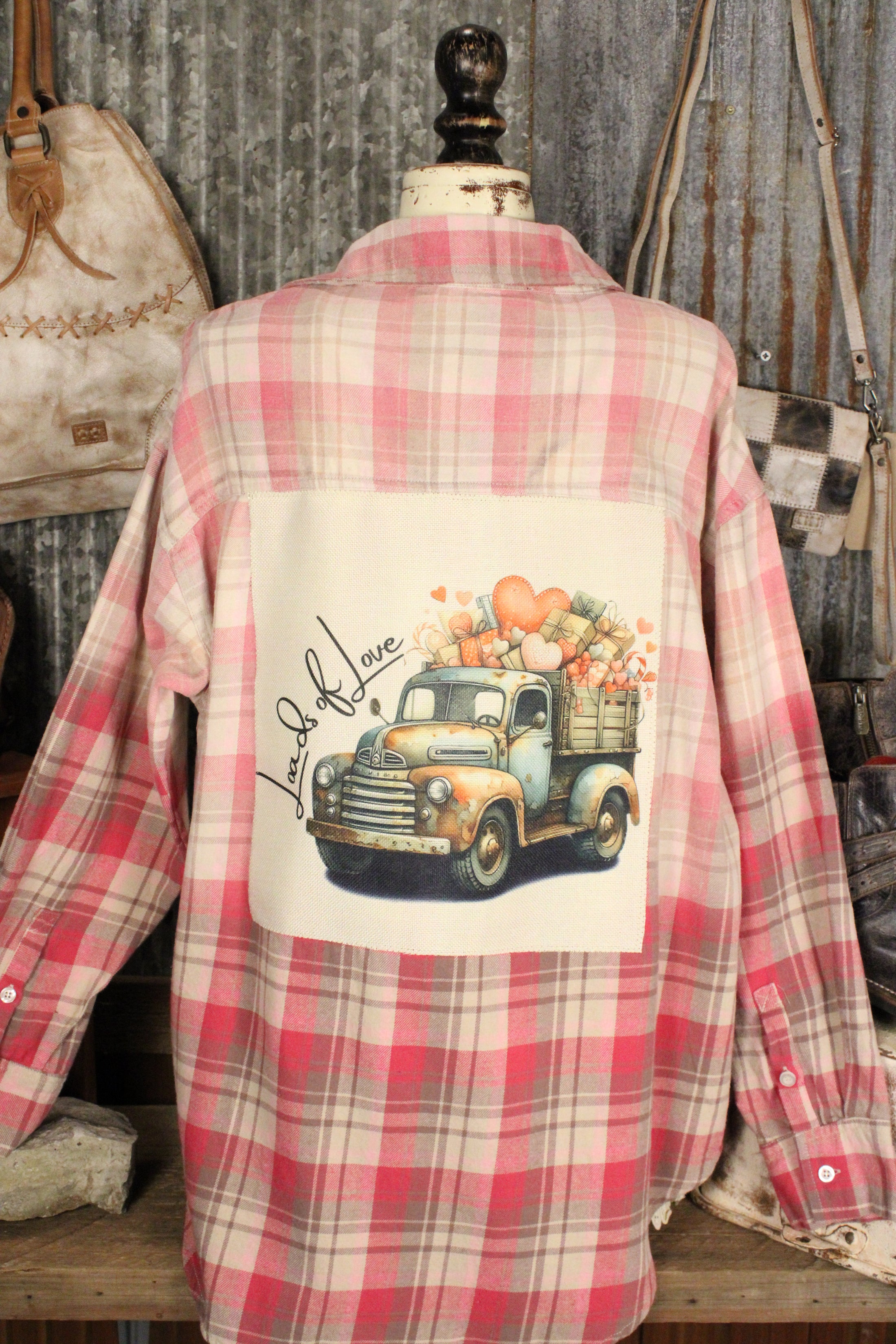 FGO Heart Haulin' Flannel – Farm Girls Fancy Frills