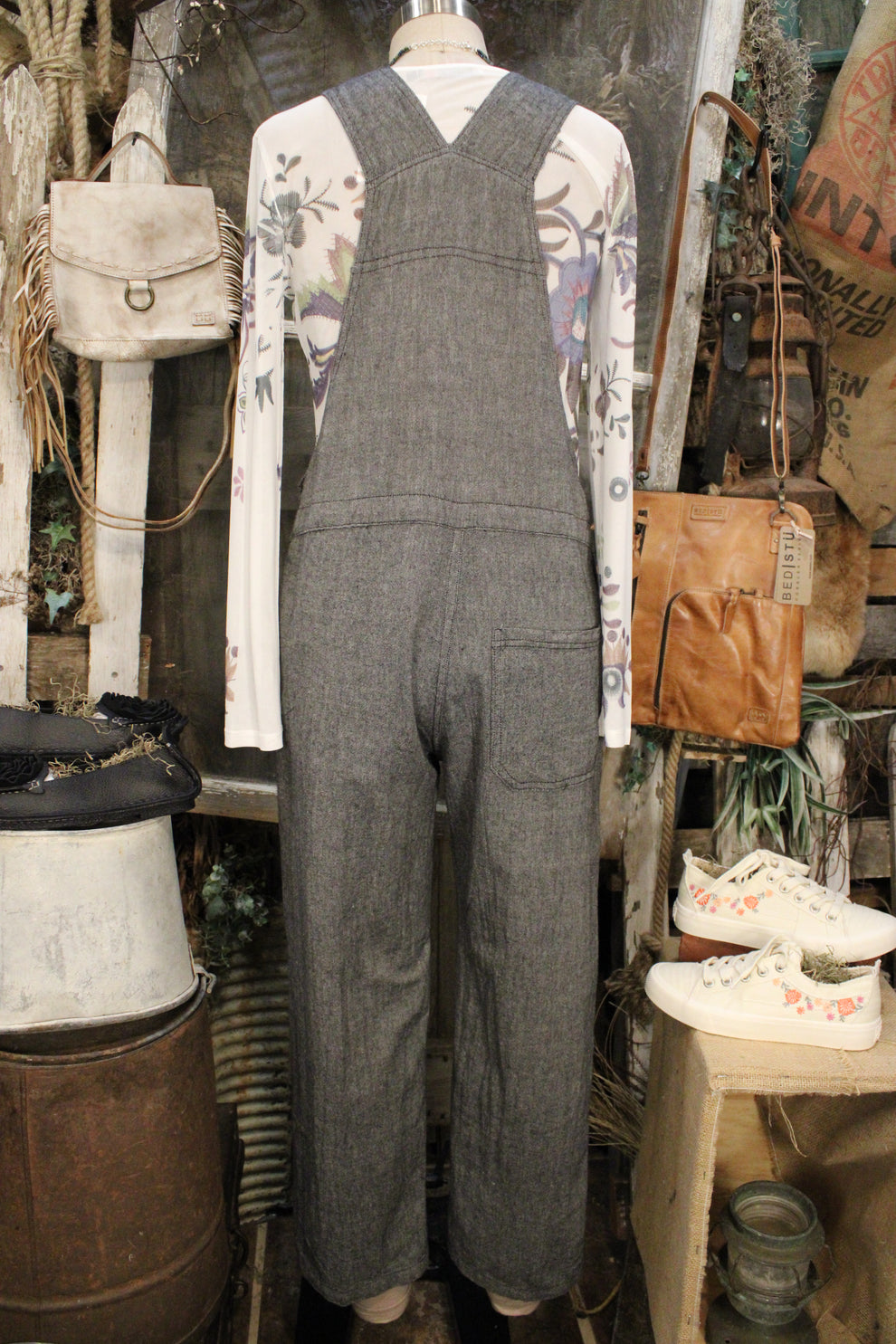 Earl Grey Overalls – Farm Girls Fancy Frills