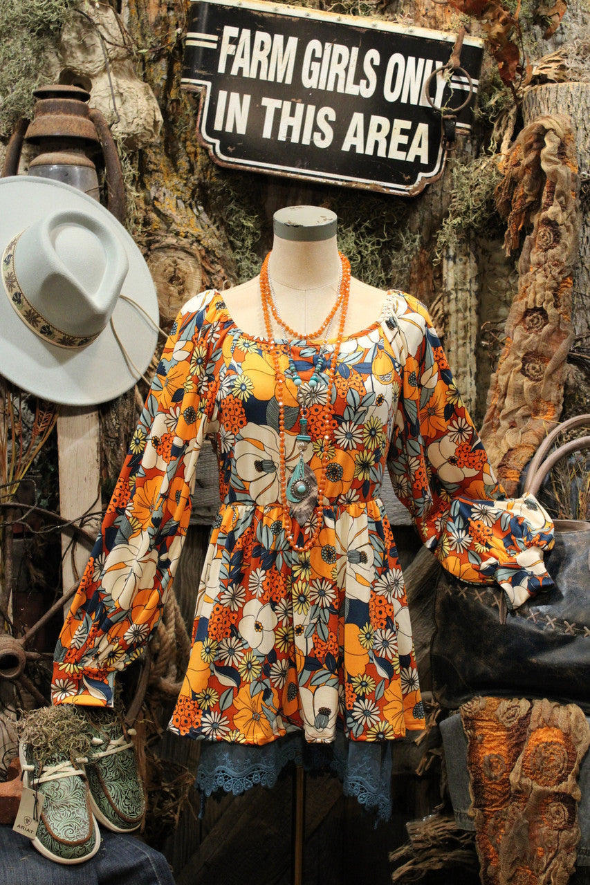 Rusty Retreat Blouse – Farm Girls Fancy Frills