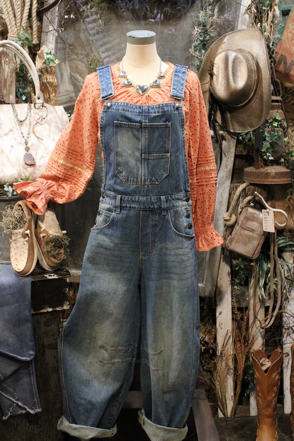 Last Call Overalls – Farm Girls Fancy Frills