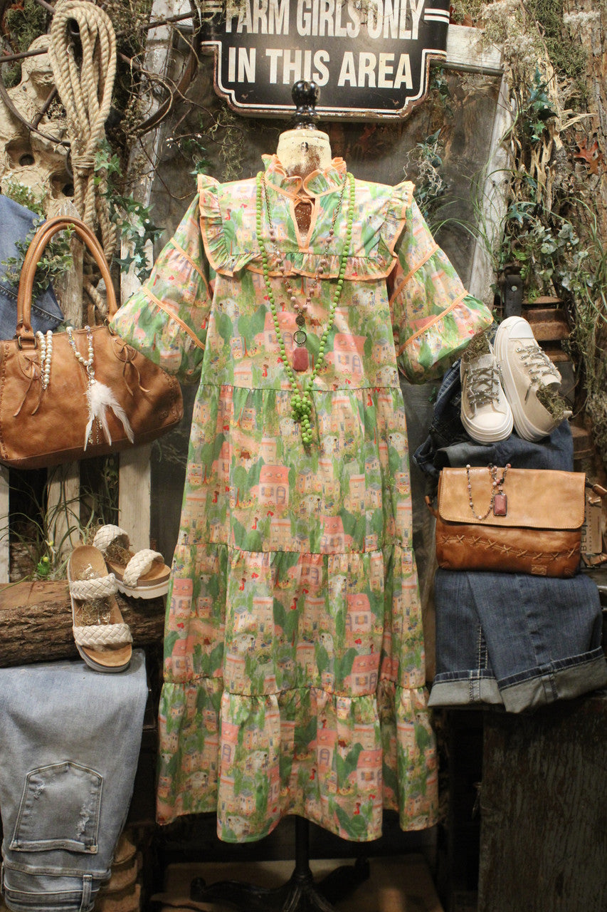 Country Village Dress – Farm Girls Fancy Frills