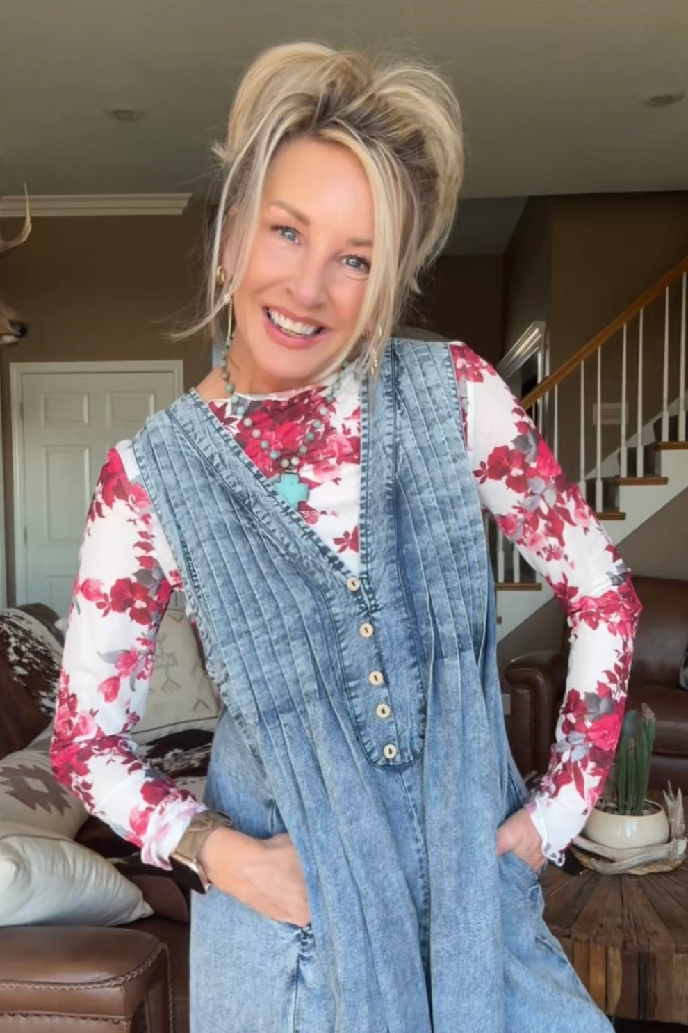 Blue Skies Capri Romper – Farm Girls Fancy Frills