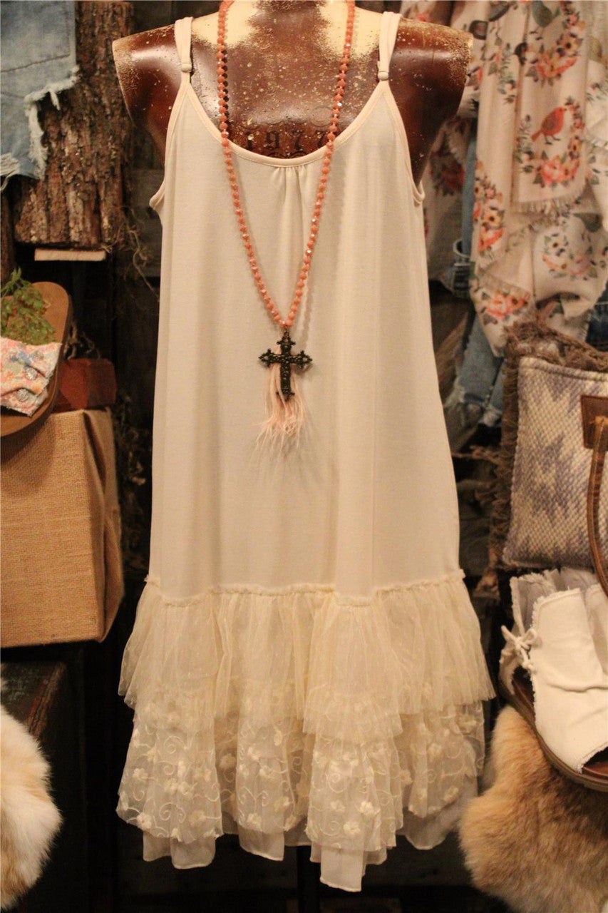 Lovely Layers Beige Dress Extender – Farm Girls Fancy Frills