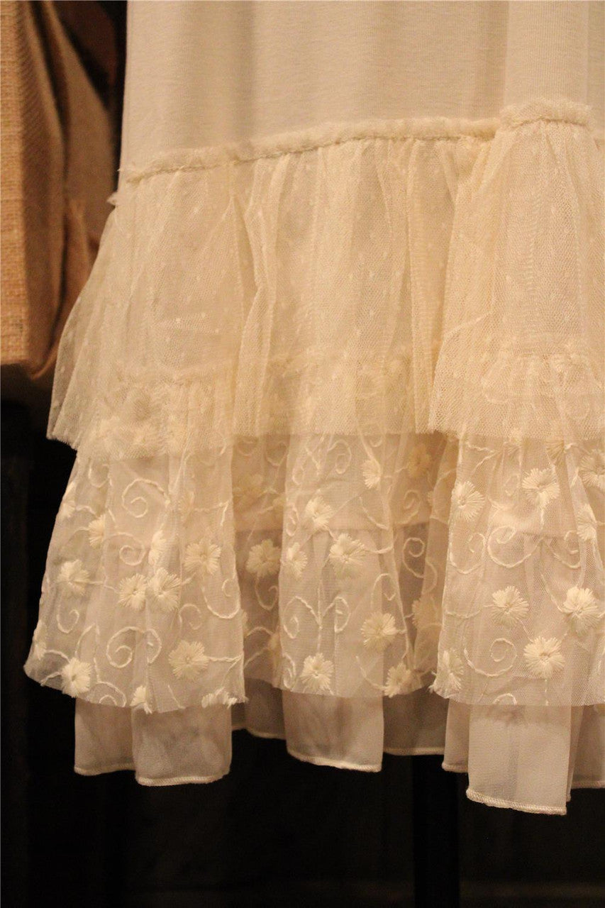 Lovely Layers Beige Dress Extender – Farm Girls Fancy Frills
