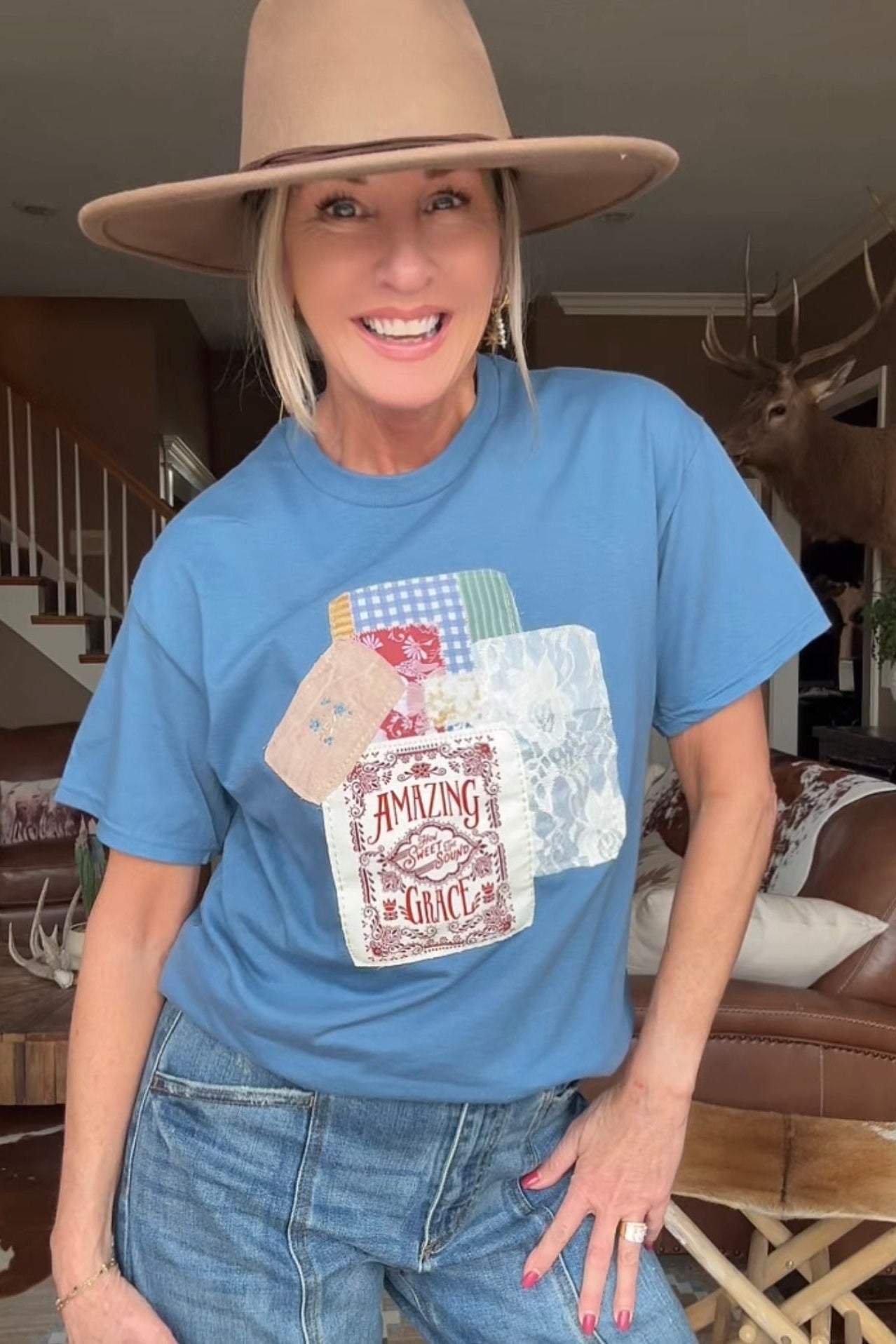 Amazing Grace Cotton Tee – Farm Girls Fancy Frills