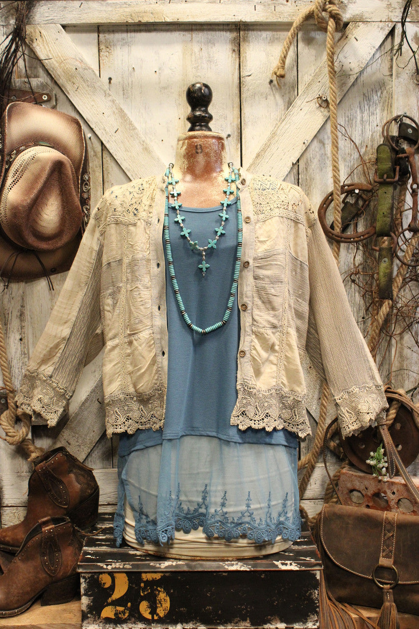 Chic Lace Patch Shacket – Farm Girls Fancy Frills