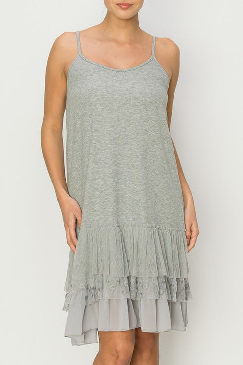 Lovely Layers Grey Dress Extender – Farm Girls Fancy Frills